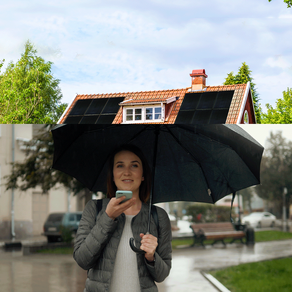 Solpaneler villa - ett solcellspaket för ditt hus | Freebo